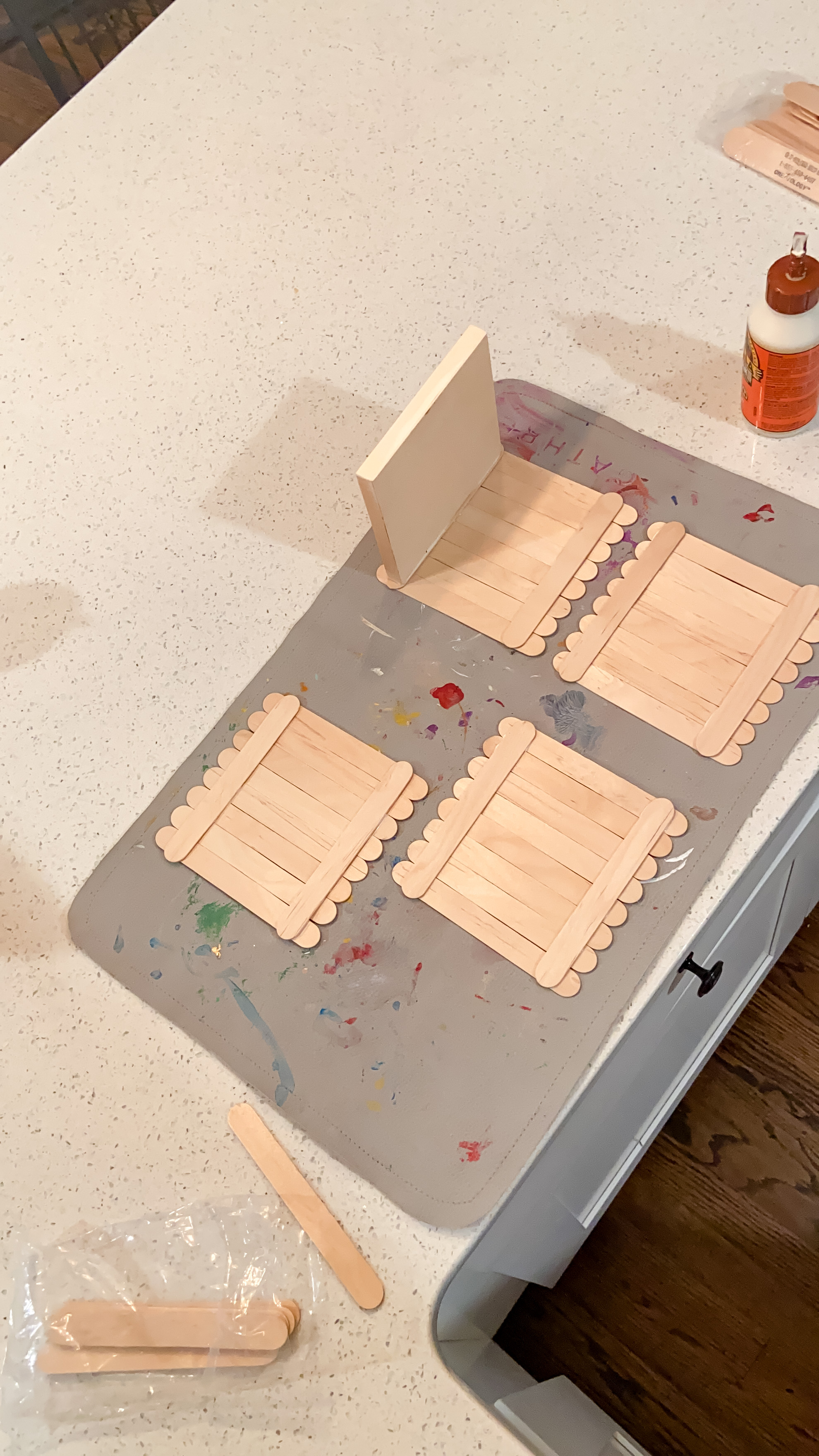 DIY Popsicle Stick Birdhouse – CRAFTING WITH CRAZY